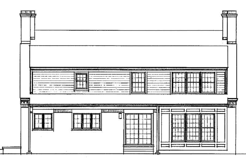Colonial Style House Plan - 3 Beds 2.5 Baths 2565 Sq/Ft Plan #72-982 ...