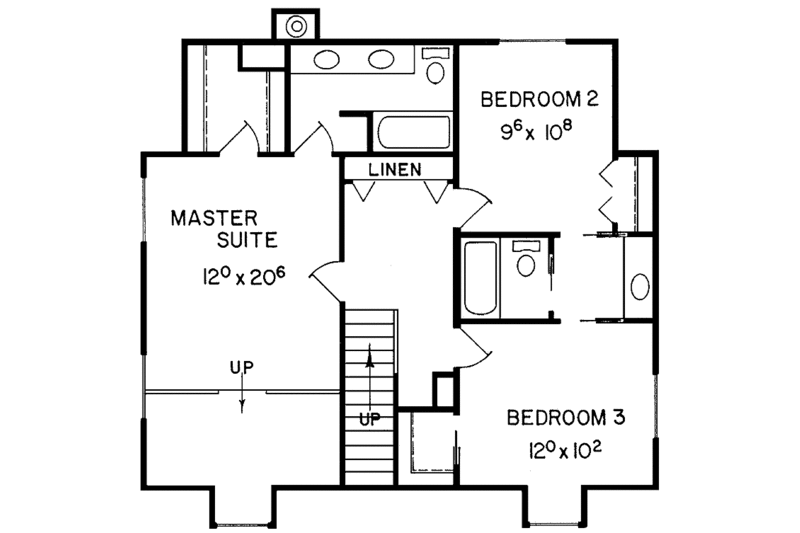 Country Style House Plan - 3 Beds 2.5 Baths 2029 Sq/Ft Plan #60-890 ...