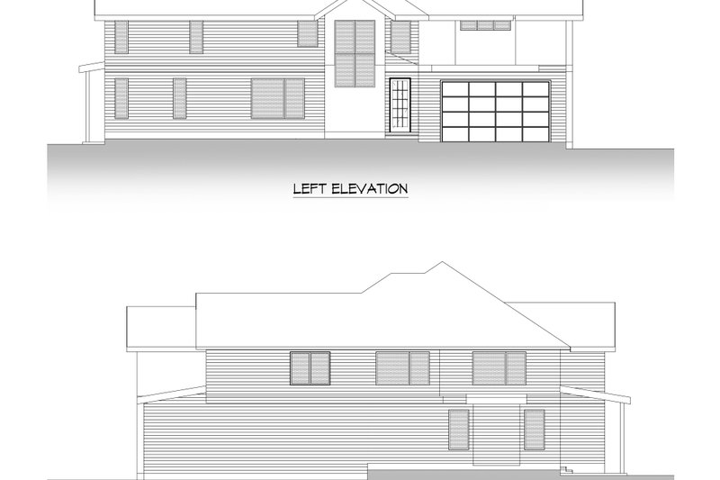 Modern Style House Plan - 4 Beds 3.5 Baths 3305 Sq/Ft Plan #1066-203 ...