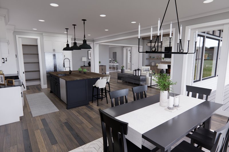 Farmhouse Style House Plan - 3 Beds 2 Baths 2356 Sq/Ft Plan #51-1246 ...