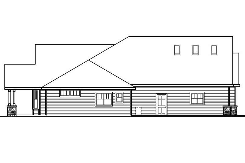 Country Style House Plan - 4 Beds 3.5 Baths 3484 Sq/Ft Plan #124-700 ...