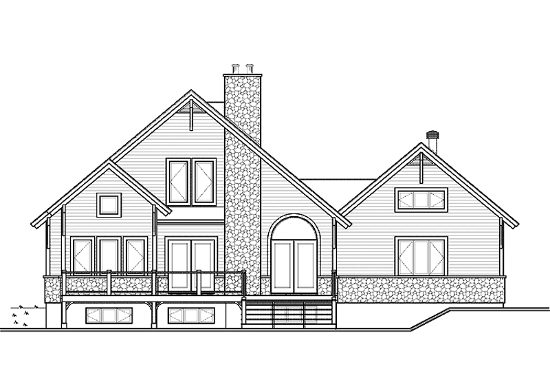Craftsman Style House Plan - 3 Beds 2.5 Baths 1816 Sq/Ft Plan #23-2485 ...