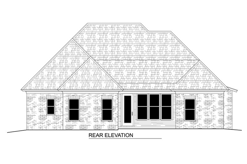 Southern Style House Plan - 3 Beds 2 Baths 1628 Sq/Ft Plan #1081-38 ...