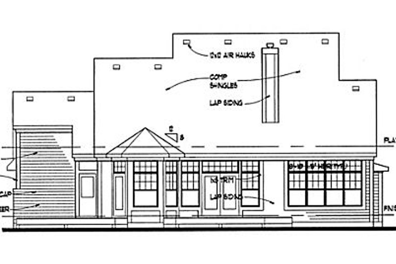 Country Style House Plan - 3 Beds 3 Baths 1999 Sq/Ft Plan #120-137 ...