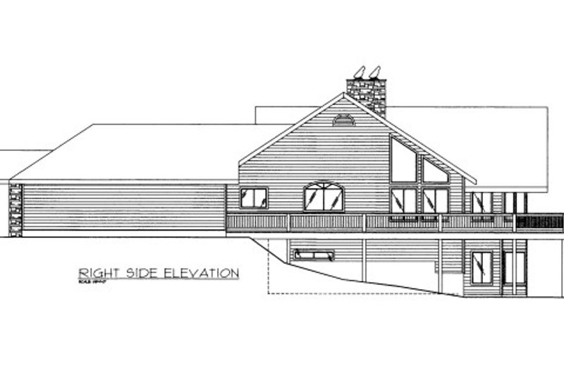 Bungalow Style House Plan - 3 Beds 2.5 Baths 4149 Sq/Ft Plan #117-606 ...