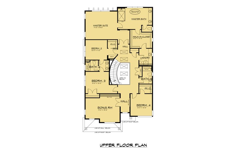 Contemporary Style House Plan - 4 Beds 3.5 Baths 3989 Sq/Ft Plan #1066 ...