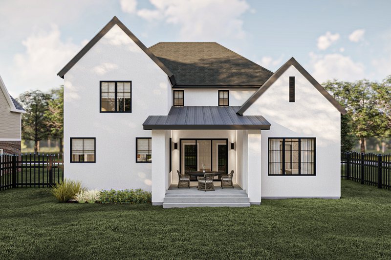 Modern Style House Plan - 4 Beds 3.5 Baths 2965 Sq/Ft Plan #455-658 ...