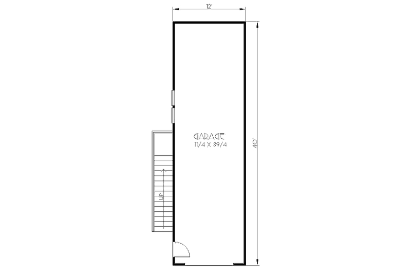 Bungalow Style House Plan - 0 Beds 0 Baths 267 Sq/Ft Plan #423-30 ...