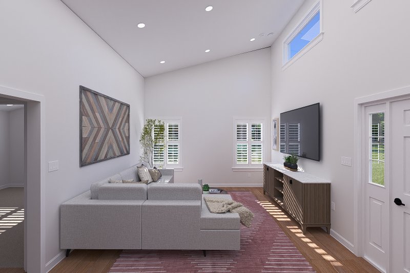 Modern Style House Plan - 2 Beds 1 Baths 825 Sq/Ft Plan #1060-338 ...