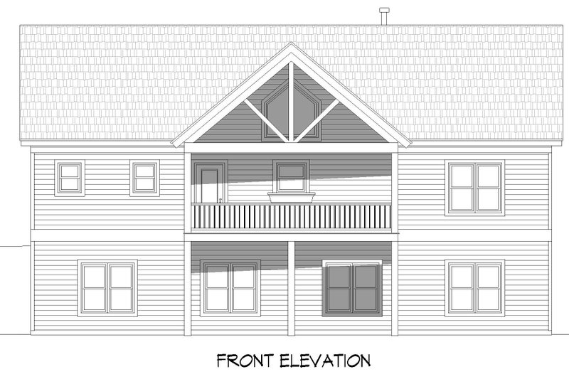 Traditional Style House Plan - 5 Beds 3 Baths 2794 Sq/Ft Plan #932-741 - Blueprints.com