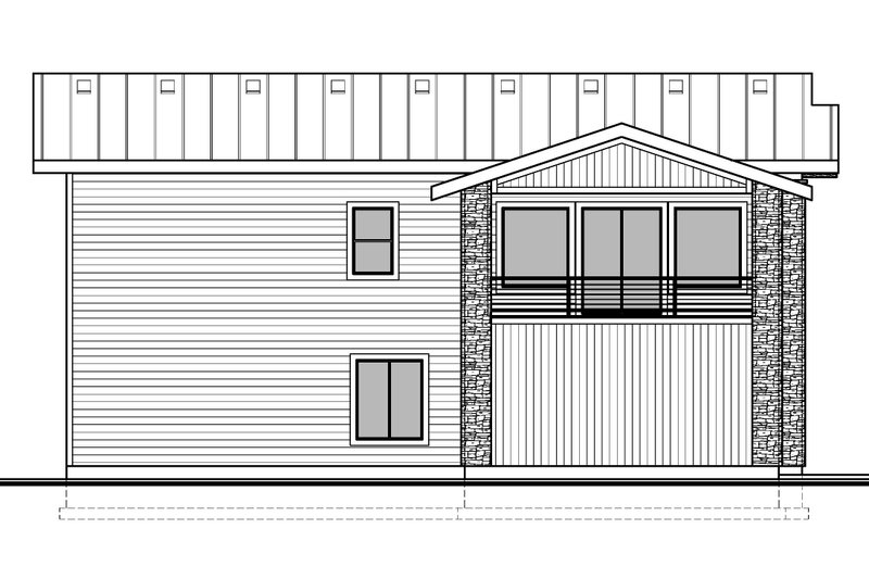 Contemporary Style House Plan - 3 Beds 2.5 Baths 2858 Sq/Ft Plan #1073 ...