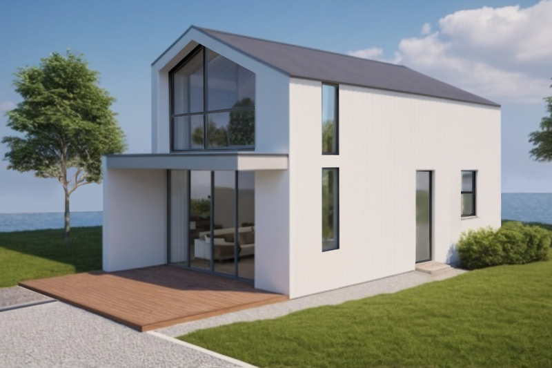 Contemporary Style House Plan - 1 Beds 1 Baths 561 Sq/Ft Plan #542-24 ...