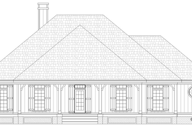 Farmhouse Style House Plan - 3 Beds 2 Baths 2028 Sq/Ft Plan #45-638 ...
