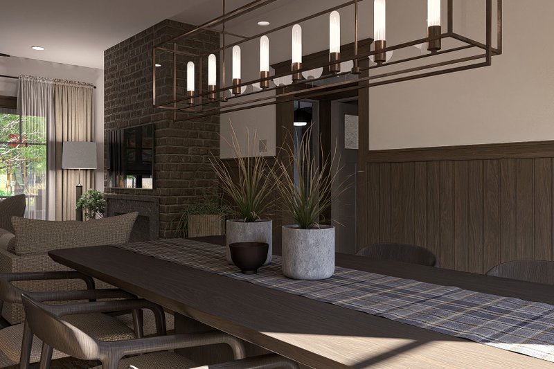 Craftsman Style House Plan - 3 Beds 2 Baths 1286 Sq/Ft Plan #455-418 ...