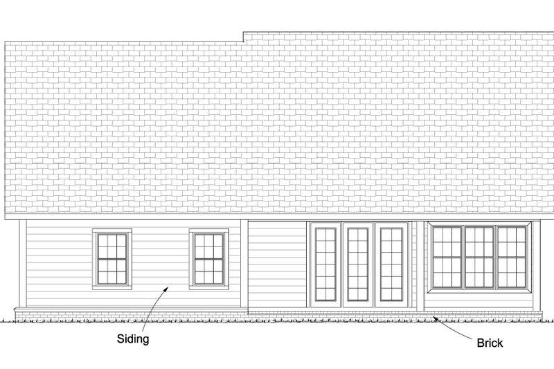 Traditional Style House Plan - 3 Beds 2.5 Baths 1958 Sq/Ft Plan #513 ...