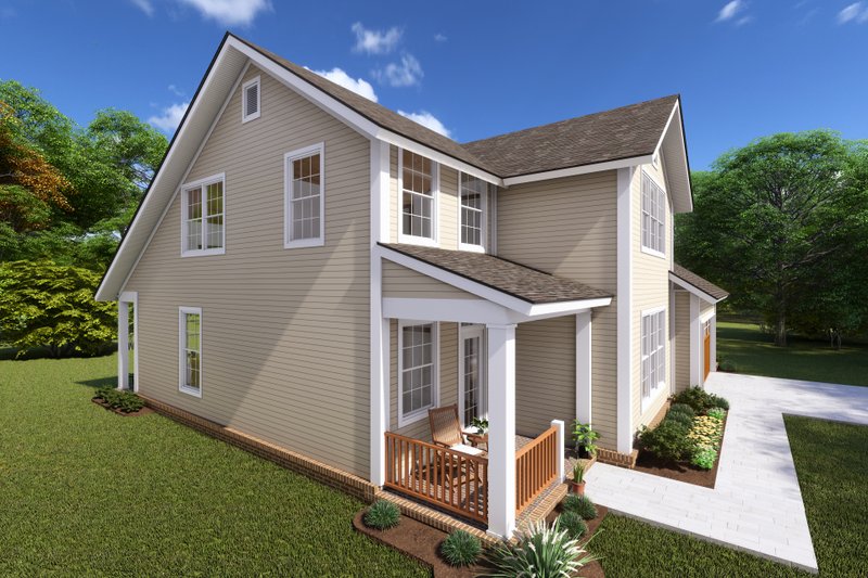 Traditional Style House Plan - 3 Beds 2.5 Baths 1958 Sq/Ft Plan #513 ...