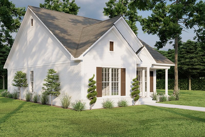 Traditional Style House Plan - 3 Beds 2 Baths 1265 Sq/Ft Plan #923-331 ...