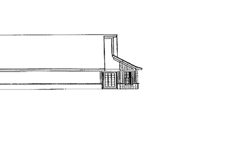Country Style House Plan - 3 Beds 2 Baths 1249 Sq/Ft Plan #952-193 ...