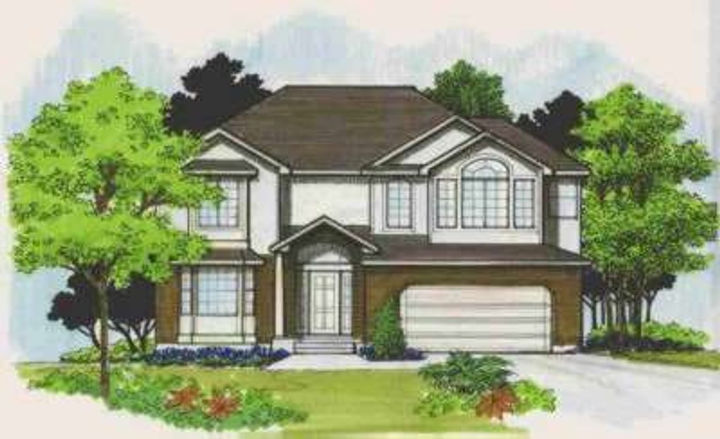 Traditional Style House Plan - 4 Beds 2.5 Baths 2205 Sq/Ft Plan #308 ...