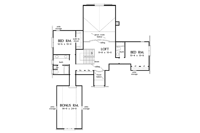 Traditional Style House Plan - 4 Beds 4 Baths 3449 Sq/Ft Plan #929-738 ...
