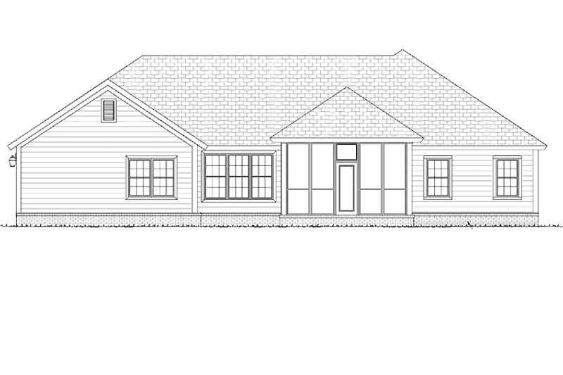 Traditional Style House Plan - 3 Beds 2.5 Baths 2027 Sq/Ft Plan #513 ...