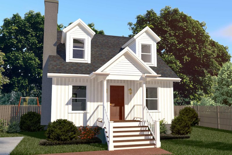 Farmhouse Style House Plan - 3 Beds 2.5 Baths 1223 Sq/Ft Plan #79-332 ...