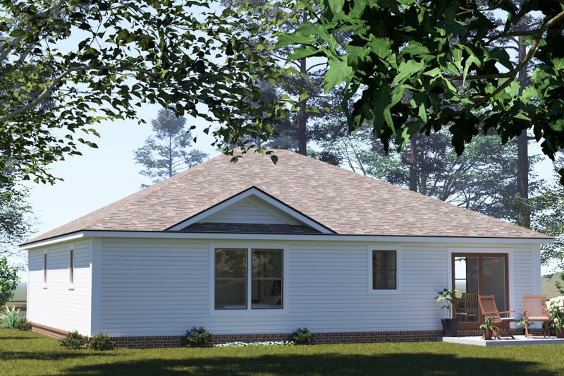 Cottage Style House Plan - 3 Beds 2 Baths 1304 Sq/Ft Plan #513-2341 ...
