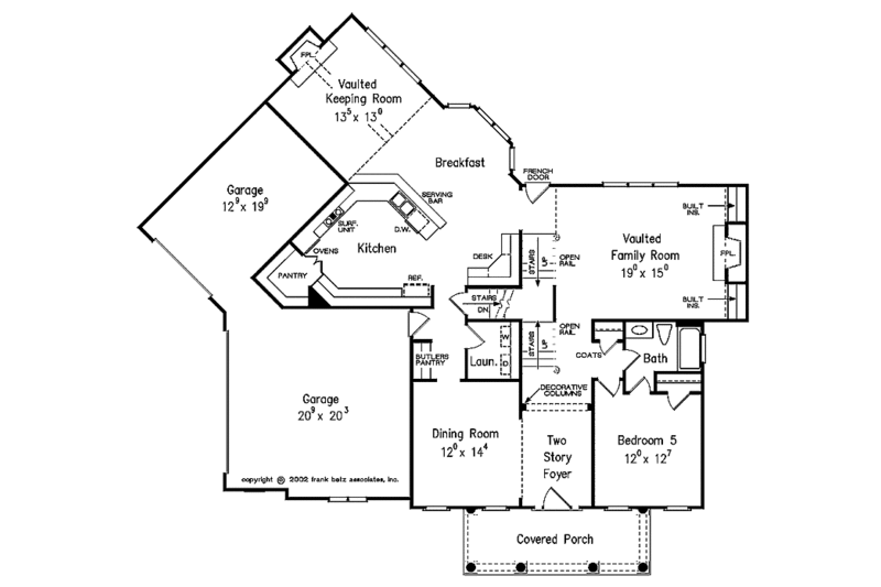 Classical Style House Plan - 5 Beds 4 Baths 3449 Sq/Ft Plan #927-856 ...