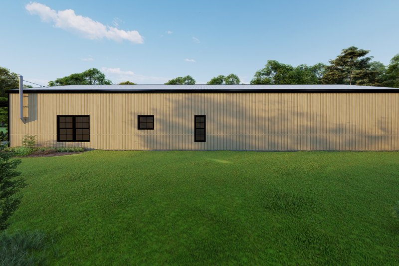 Barndominium Style House Plan - 2 Beds 2 Baths 1600 Sq/Ft Plan #1092-7 ...