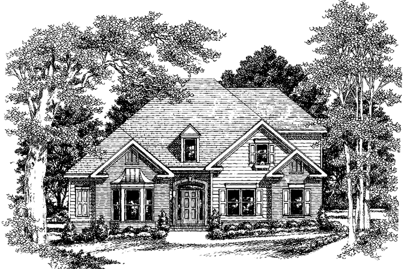 Traditional Style House Plan - 3 Beds 2 Baths 1975 Sq/Ft Plan #927-383 ...