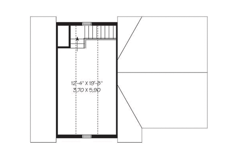Traditional Style House Plan - 0 Beds 0 Baths 1071 Sq/Ft Plan #23-439 ...