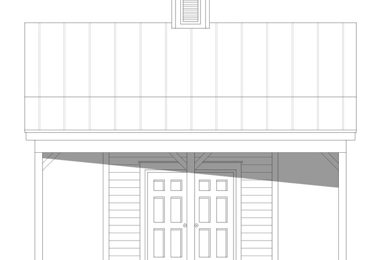 Traditional Style House Plan - 0 Beds 0 Baths 492 Sq/Ft Plan #932-357 ...