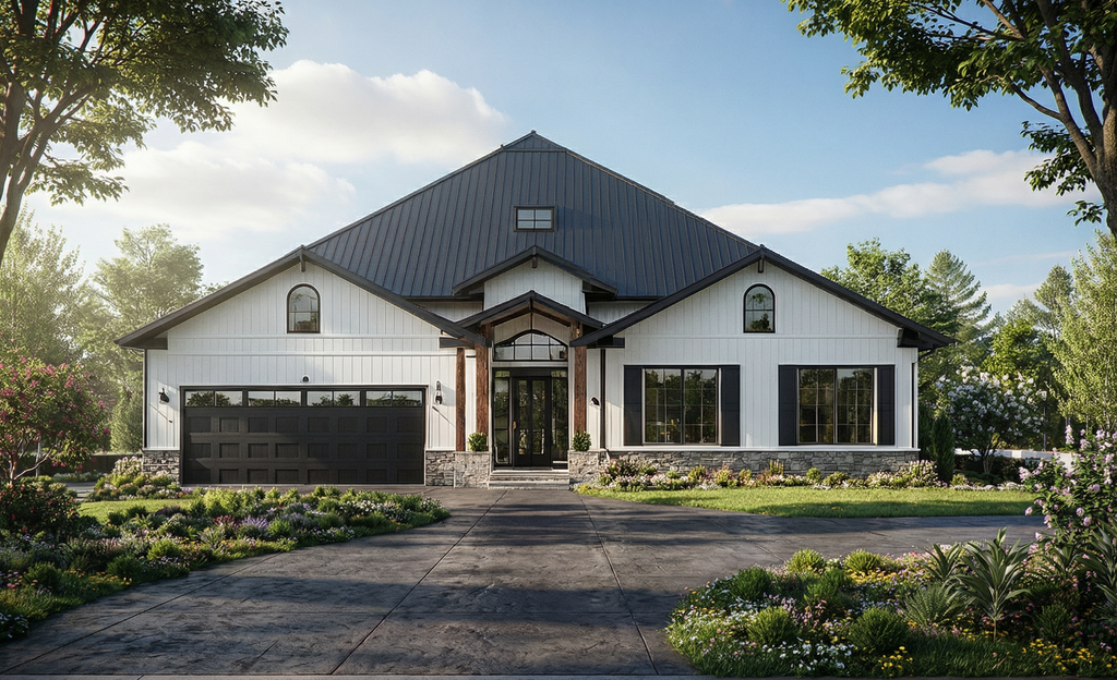 Country Style House Plan - 4 Beds 2.5 Baths 2133 Sq/Ft Plan #515-73 ...