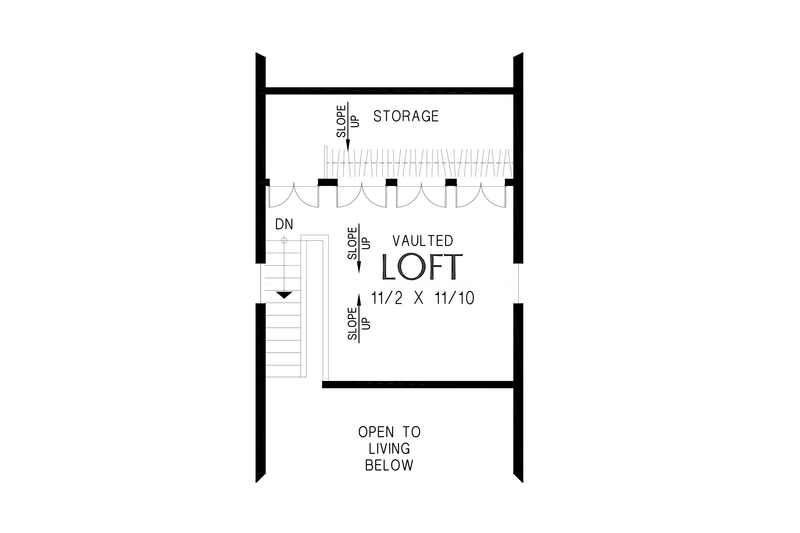 Contemporary Style House Plan - 1 Beds 1 Baths 677 Sq/Ft Plan #48-1178 ...