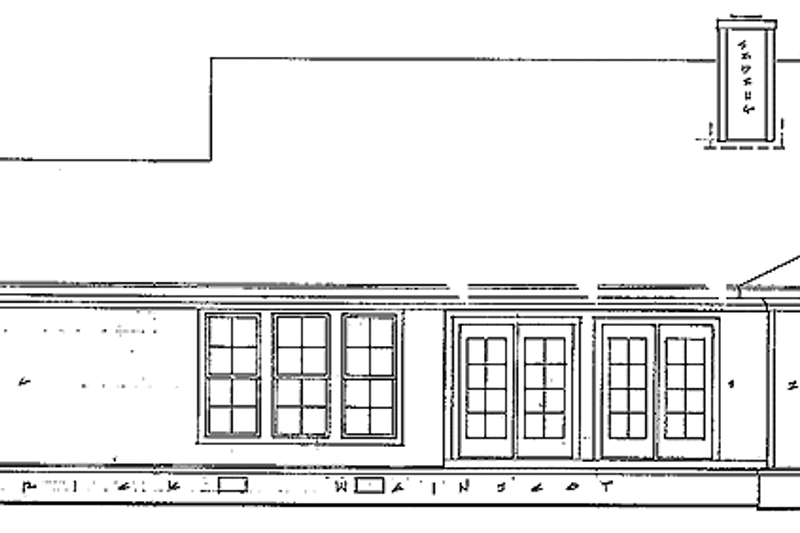 Classical Style House Plan - 3 Beds 2 Baths 1971 Sq/Ft Plan #952-238 ...