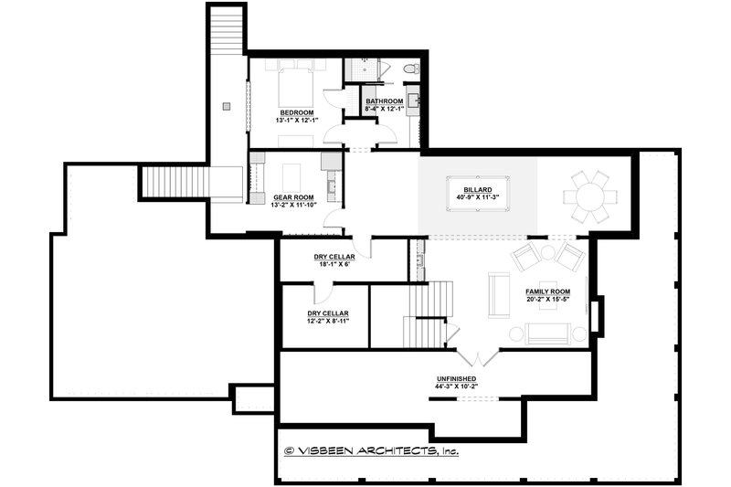 Farmhouse Style House Plan - 5 Beds 4.5 Baths 3530 Sq/Ft Plan #928-375 ...