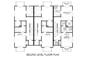 Modern Style House Plan - 9 Beds 10.5 Baths 6399 Sq/Ft Plan #932-1164 ...