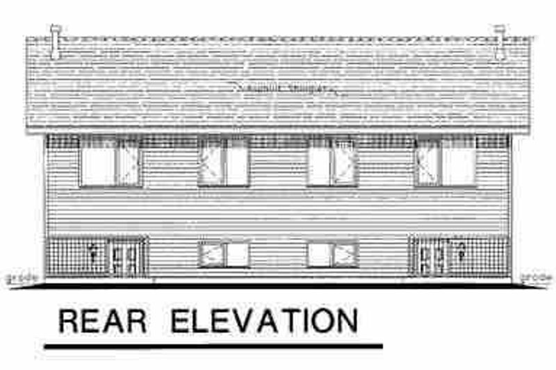Modern Style House Plan - 2 Beds 1 Baths 1638 Sq/Ft Plan #18-313 ...