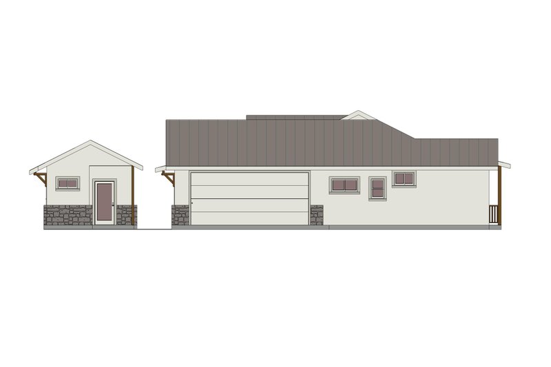 Contemporary Style House Plan - 3 Beds 3 Baths 1995 Sq/Ft Plan #1118-4 ...