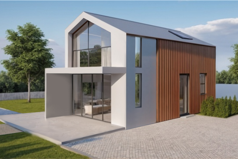 Contemporary Style House Plan - 1 Beds 1 Baths 561 Sq/Ft Plan #542-24 ...