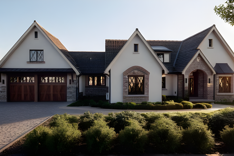 Tudor Style House Plan - 2 Beds 2 Baths 1616 Sq/Ft Plan #1109-2 ...