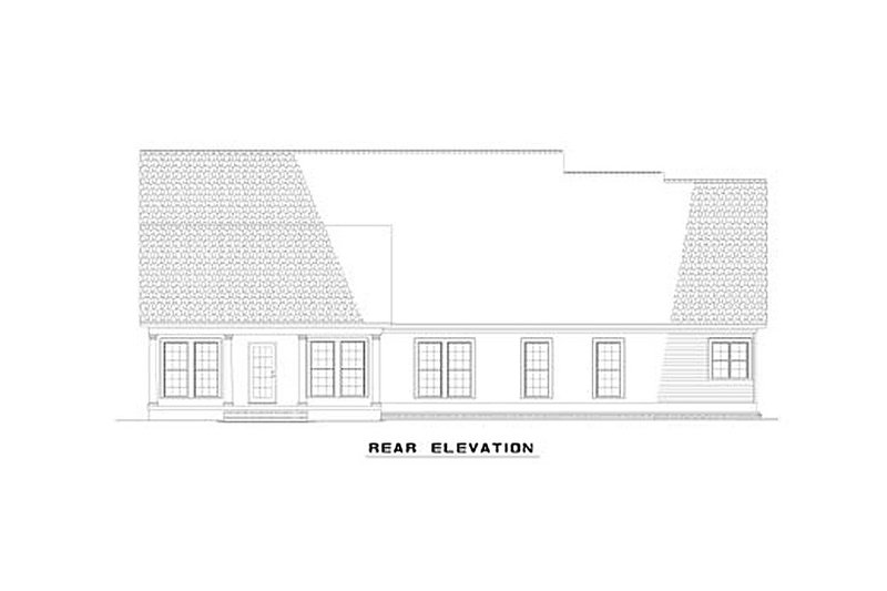 Country Style House Plan - 3 Beds 2 Baths 2029 Sq/Ft Plan #17-2478 ...
