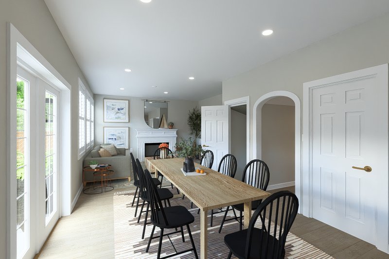 Farmhouse Style House Plan - 5 Beds 3 Baths 2967 Sq/Ft Plan #1060-207 ...