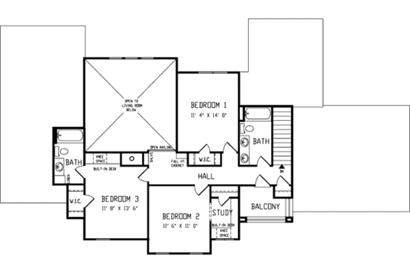 European Style House Plan - 4 Beds 3.5 Baths 2920 Sq/Ft Plan #410-347 ...