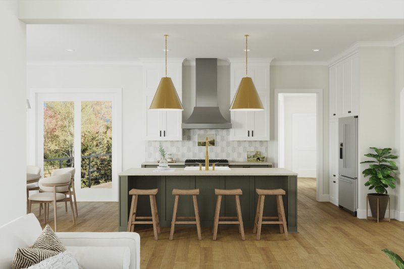 Traditional Style House Plan - 4 Beds 4.5 Baths 3858 Sq/Ft Plan #461 ...