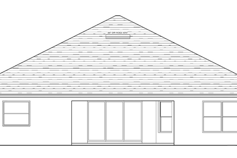 Traditional Style House Plan - 4 Beds 2 Baths 1996 Sq/Ft Plan #1058-120 ...
