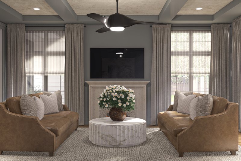 Colonial Style House Plan - 3 Beds 3.5 Baths 3396 Sq/Ft Plan #455-467 ...