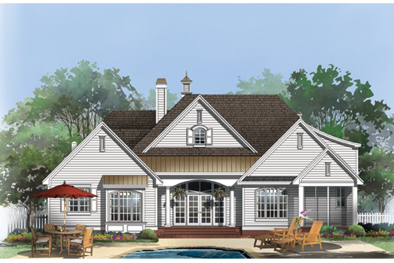 Traditional Style House Plan - 3 Beds 2 Baths 1974 Sq/Ft Plan #929-924 ...