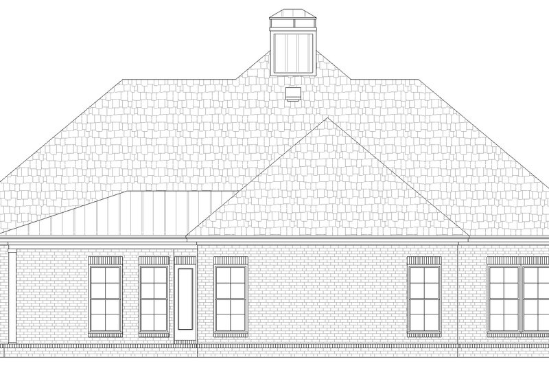 Farmhouse Style House Plan - 3 Beds 2.5 Baths 1710 Sq/Ft Plan #45-635 ...