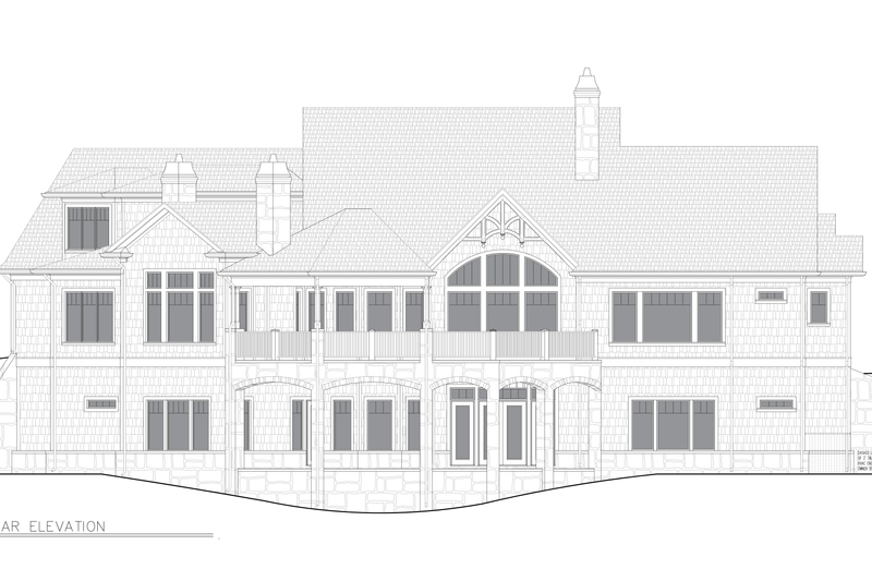 Country Style House Plan - 5 Beds 5 Baths 6030 Sq/Ft Plan #54-714 ...